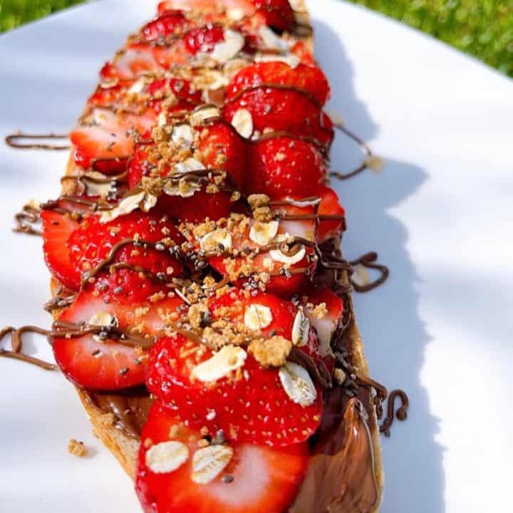 Nutella Toast Recipe | Powell Family Cooking