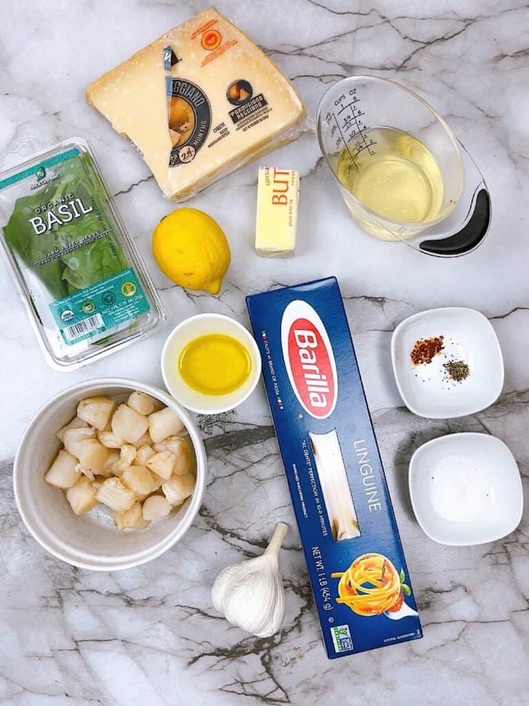 Easy Bay Scallop Pasta Recipe with Lemon Garlic Sauce | Powell Family ...