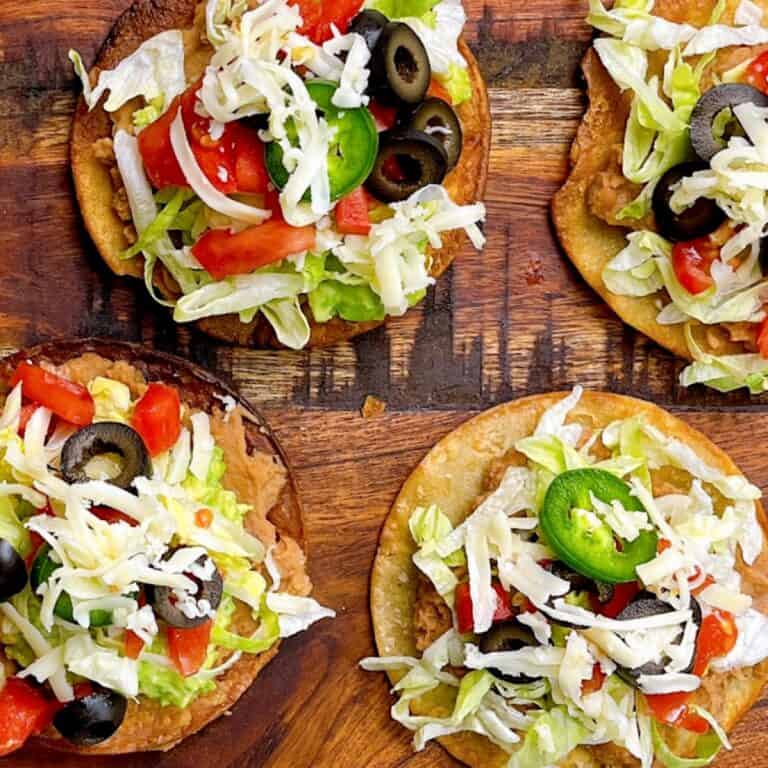 Air Fryer Tostadas Mexicanas | Powell Family Cooking