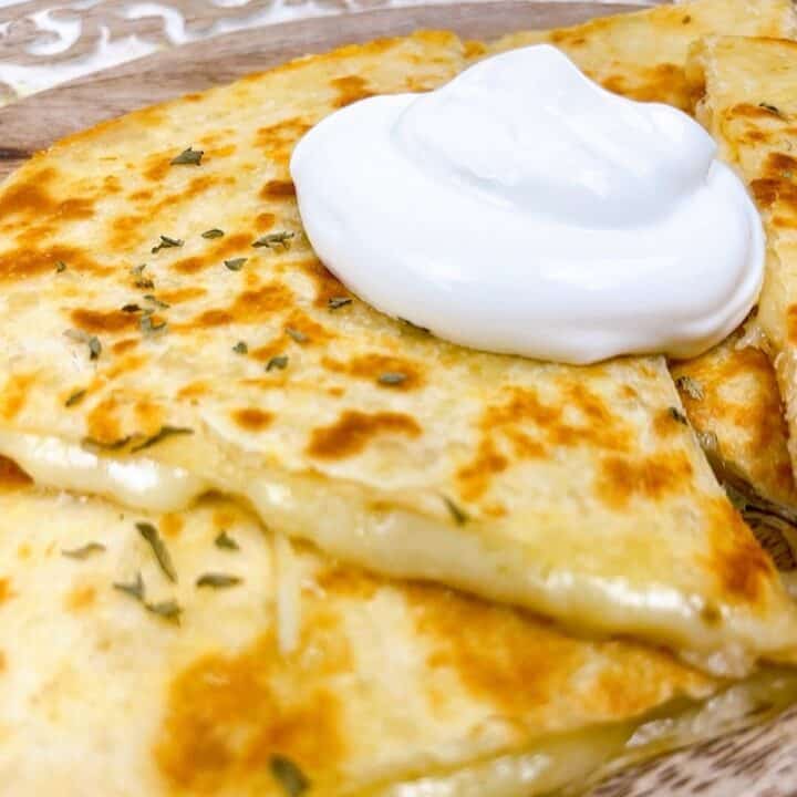 3 Ingredient Cheese Quesadilla Recipe | Powell Family Cooking
