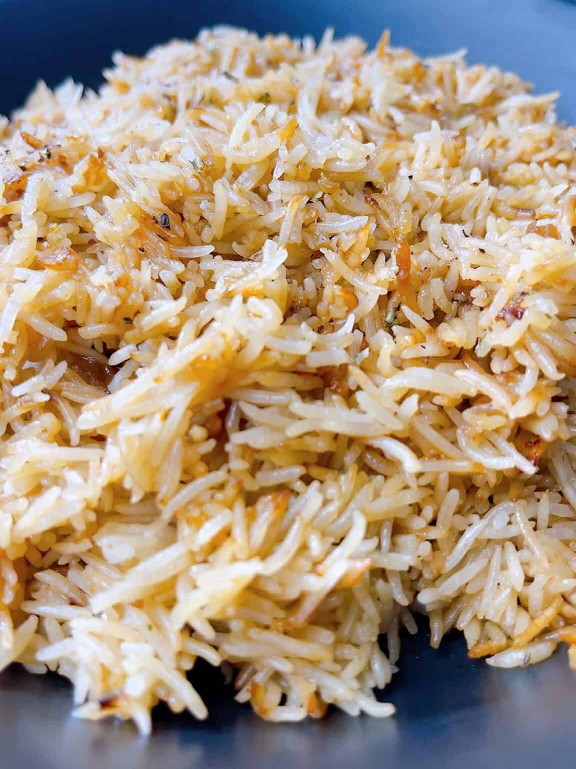 Instant Pot Basmati Rice—Perfectly Seasoned | Powell Family Cooking