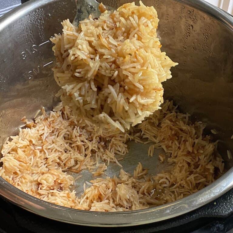 Instant Pot Basmati Rice—Perfectly Seasoned | Powell Family Cooking