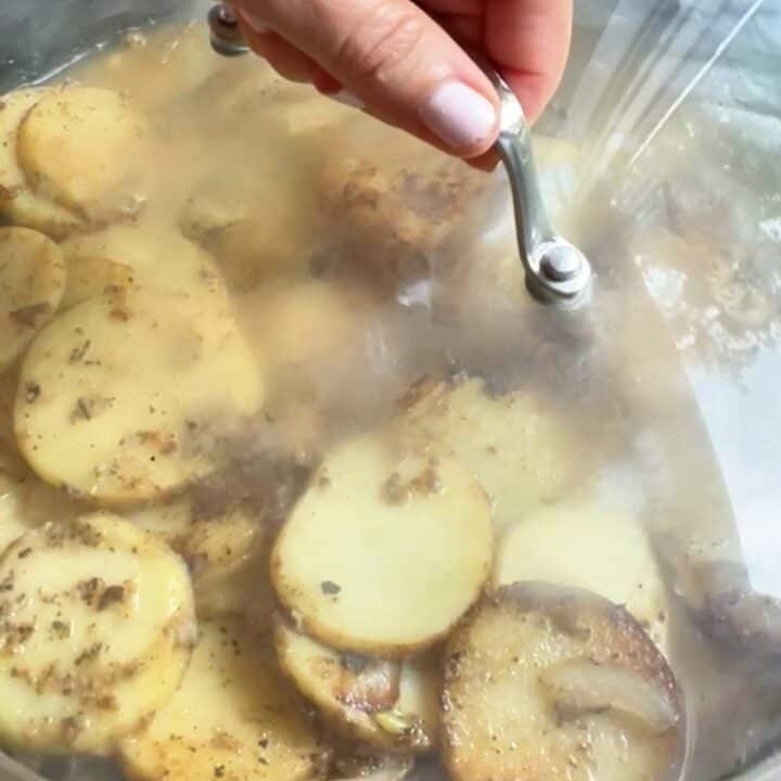 Delicious Smothered Southern Potatoes Recipe | Powell Family Cooking