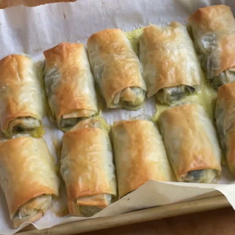 The Best Spinach and Feta Rolls (with Phyllo) | Powell Family Cooking