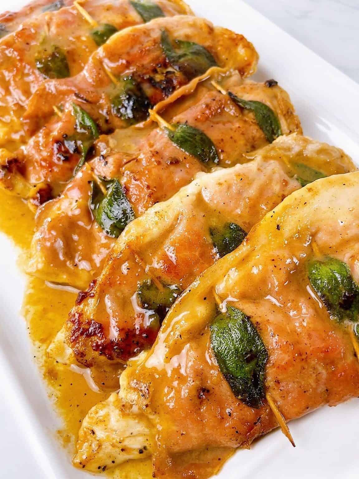 Authentic Chicken Saltimbocca Recipe | Powell Family Cooking