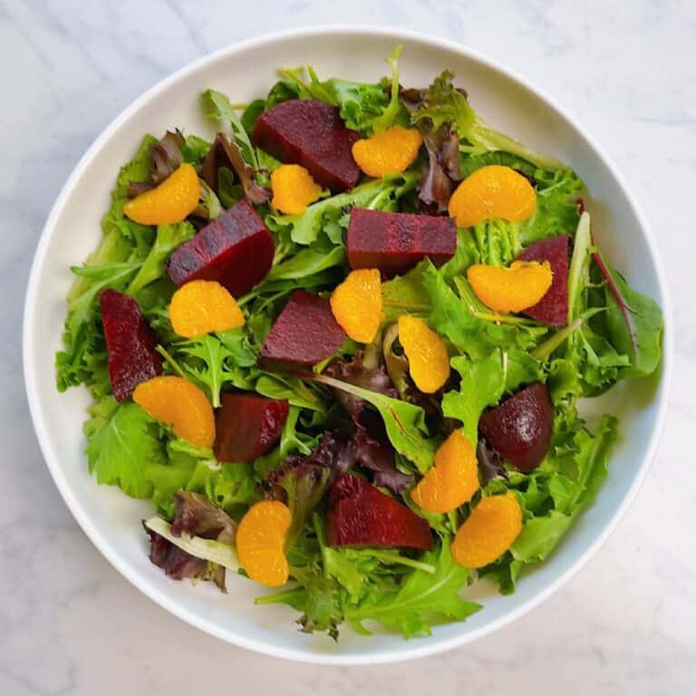 The BEST Mandarin Orange Salad Recipe with Beets | Powell Family Cooking