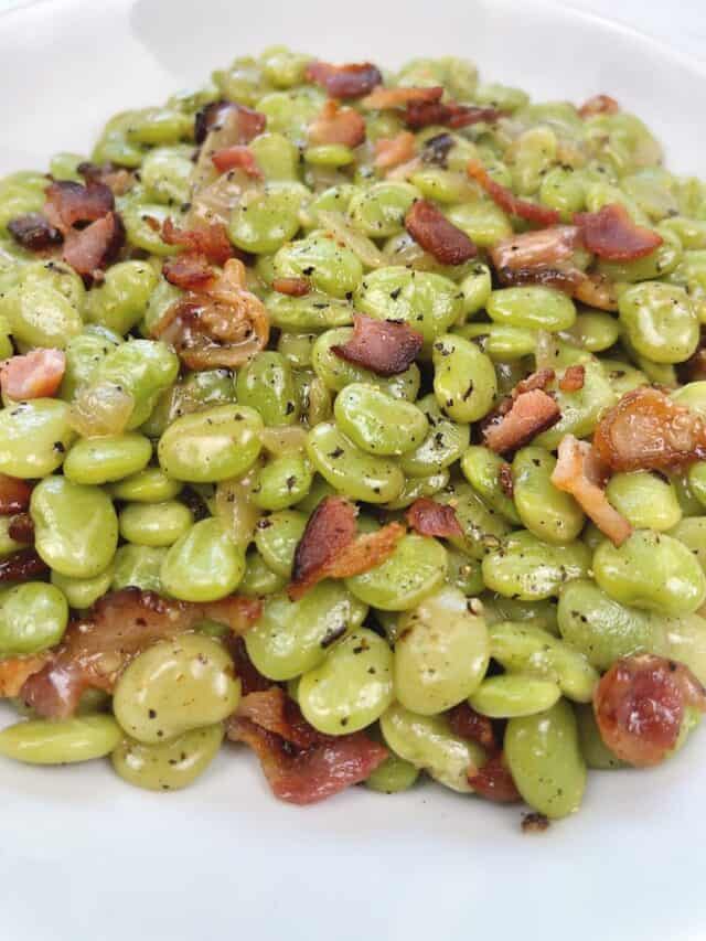 Southern Butter Beans Recipe | Powell Family Cooking