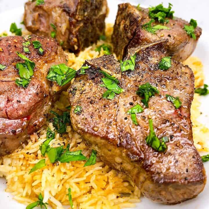 Pan Seared Lamb Loin Chops | Powell Family Cooking