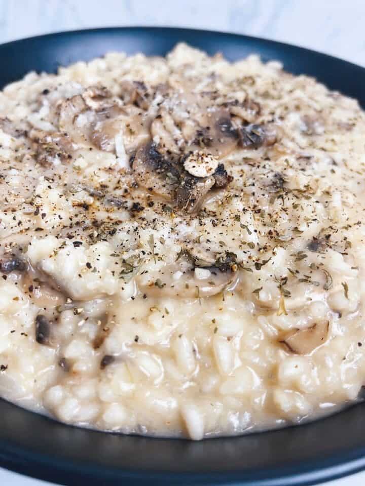 Creamy Mushroom Truffle Risotto | Powell Family Cooking