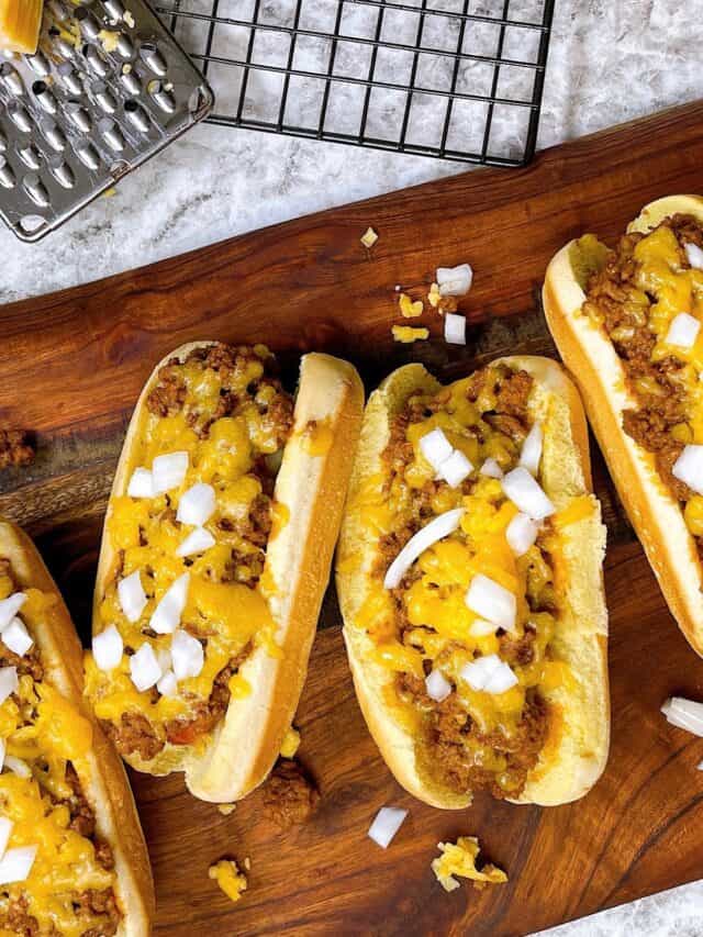 Chili Cheese Dogs Recipe | Powell Family Cooking