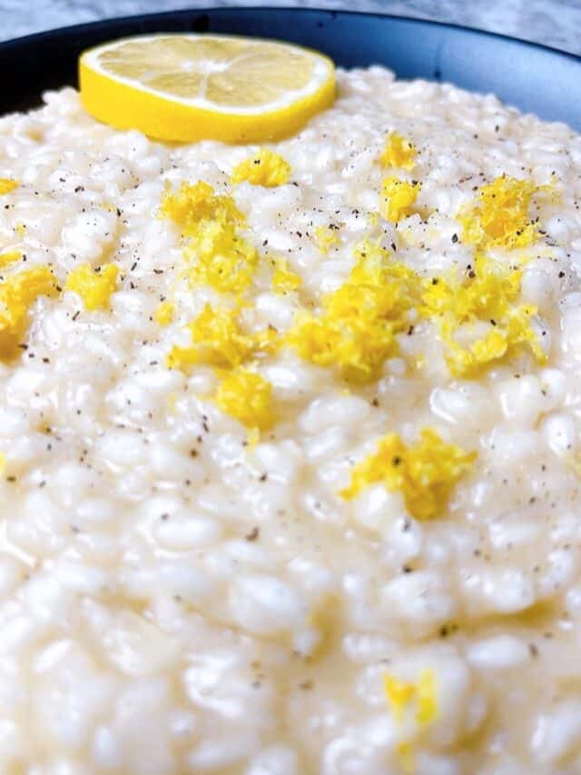 Creamy Lemon Risotto Recipe | Powell Family Cooking