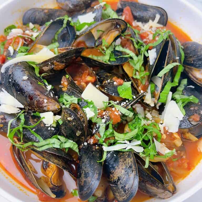 Easy Mussels in Marinara Recipe | Powell Family Cooking
