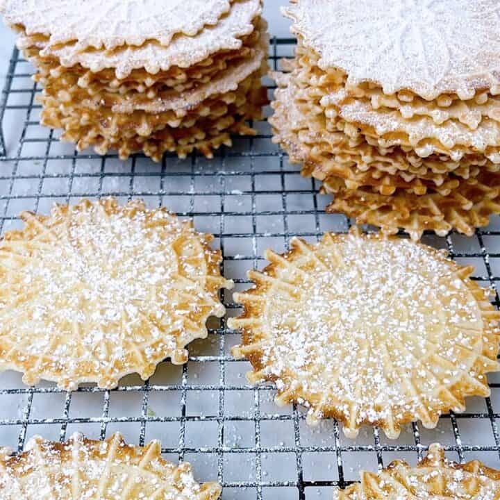 Pizzelles Recipe with Anise | Powell Family Cooking