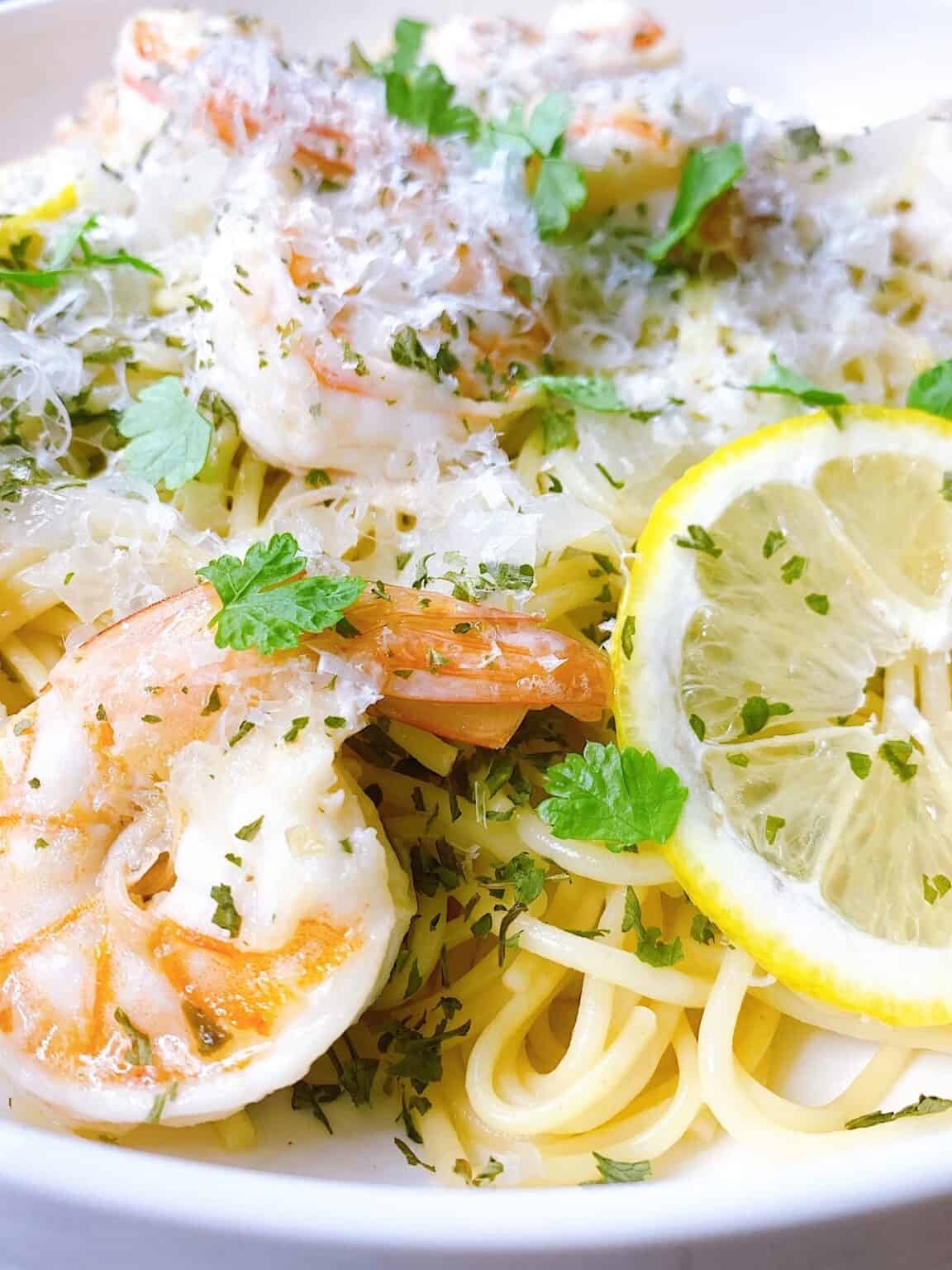 Shrimp Scampi Recipe Without Wine | Powell Family Cooking
