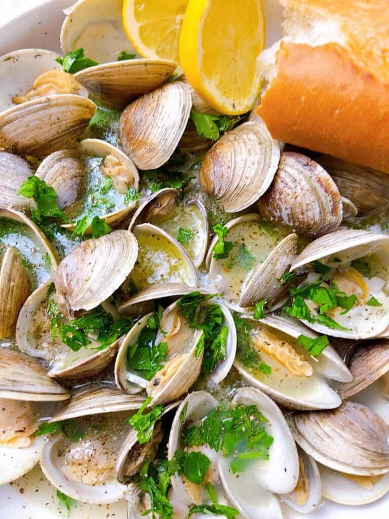 Easy Steamed Littleneck Clams | Powell Family Cooking