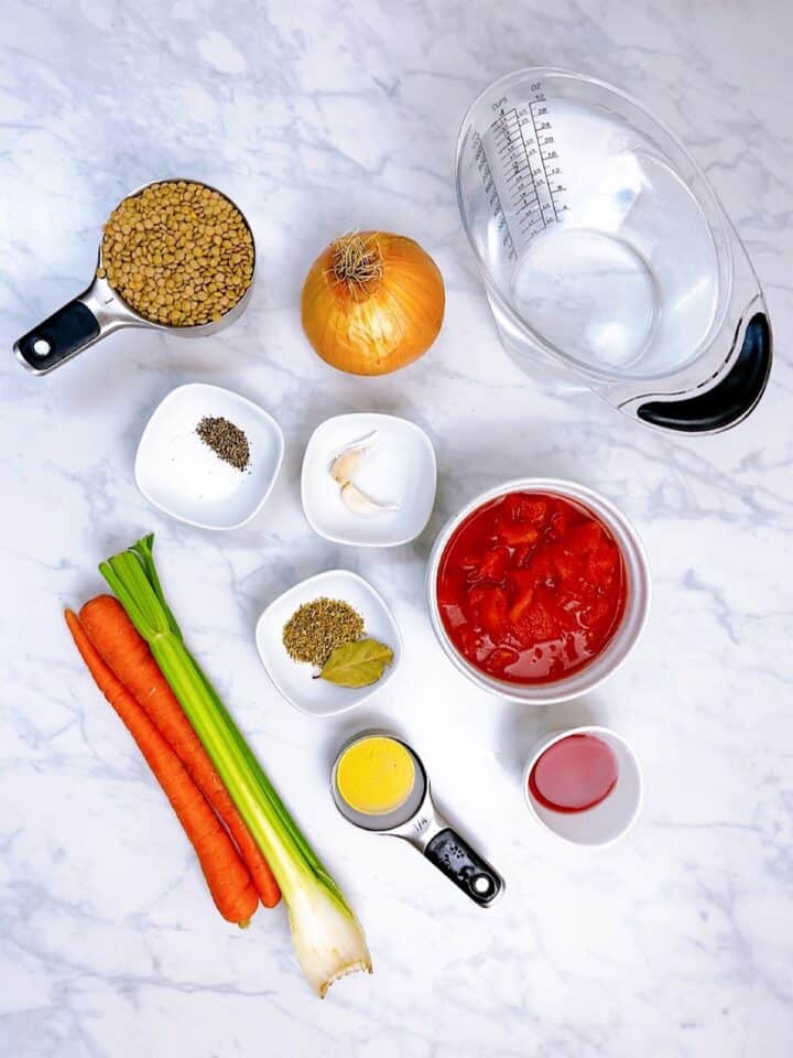 Easy Greek Lentil Soup Recipe (Fakes) | Powell Family Cooking