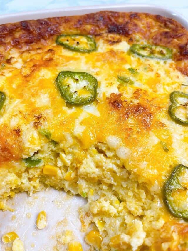 Cheesy Jalapeño Corn Casserole: Easy Jiffy Recipe | Powell Family Cooking
