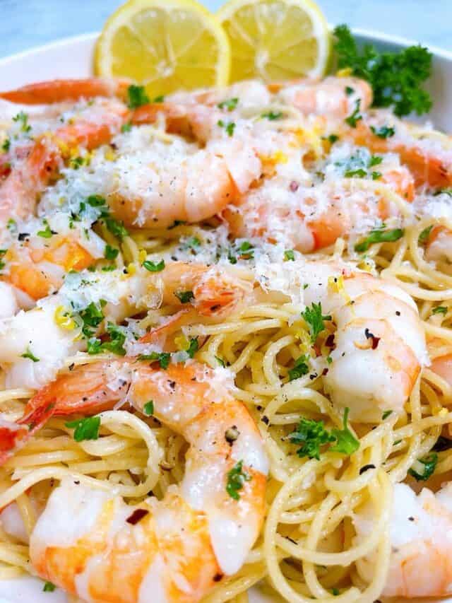 Shrimp Scampi Without Wine | Powell Family Cooking