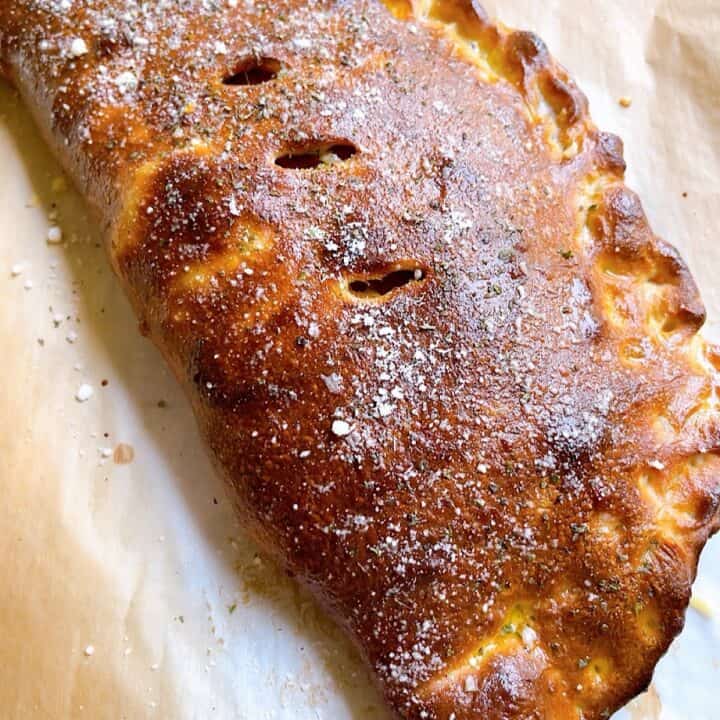 Calzone with Pizza Dough | Powell Family Cooking