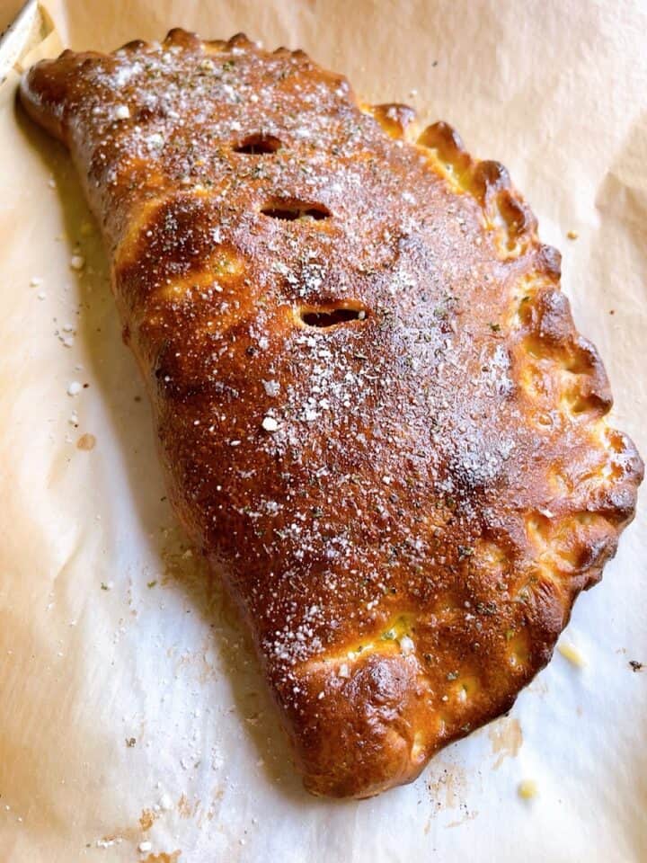 Calzone with Pizza Dough | Powell Family Cooking