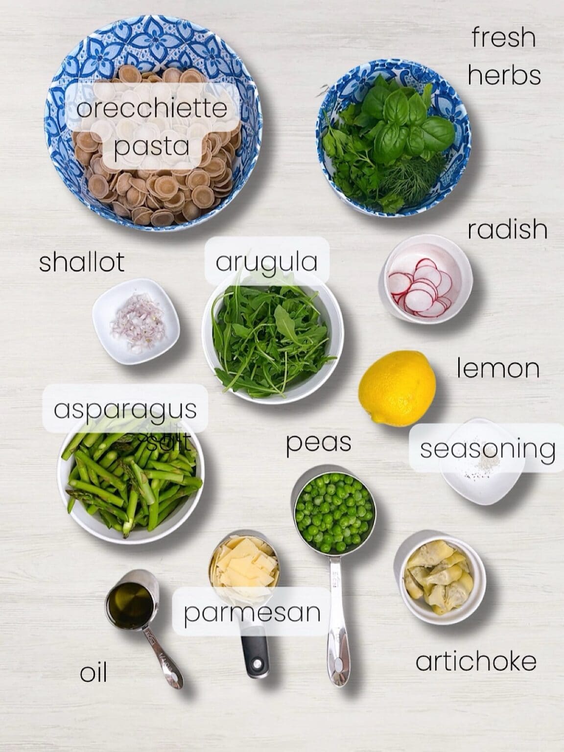 Spring Pasta Salad Recipe with Asparagus and Peas | Powell Family Cooking