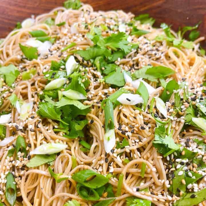 Cold Soba Noodle Salad Recipe | Powell Family Cooking