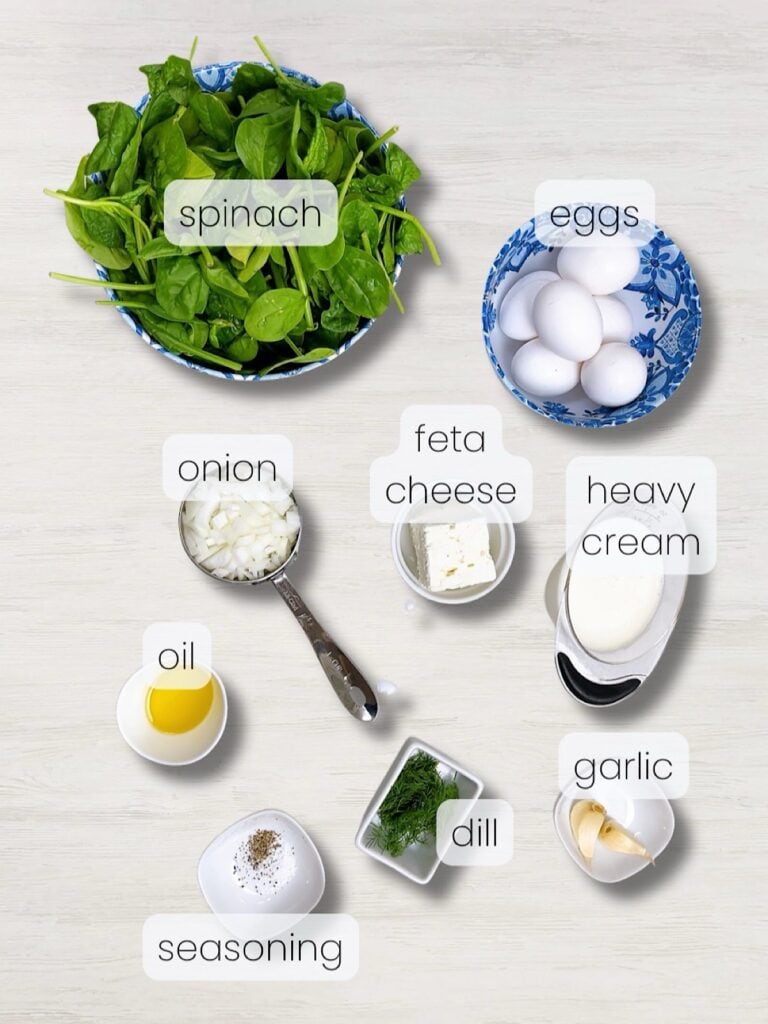 Mediterranean Quiche with Spinach and Feta | Powell Family Cooking