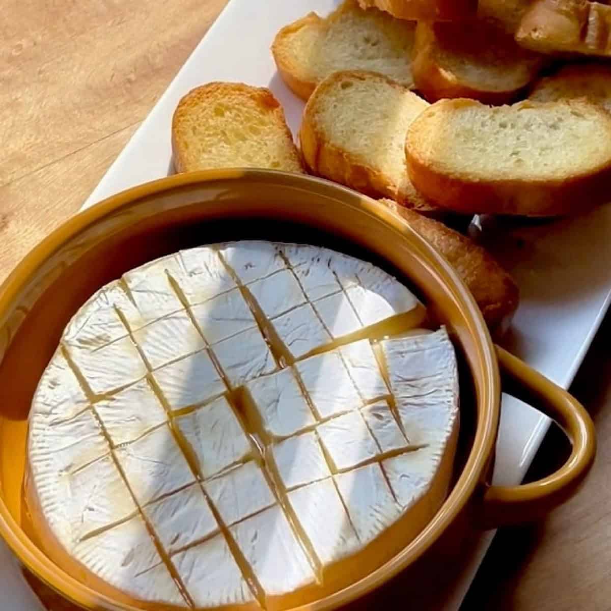 Baked Brie with Fig Jam and Pecans | Powell Family Cooking