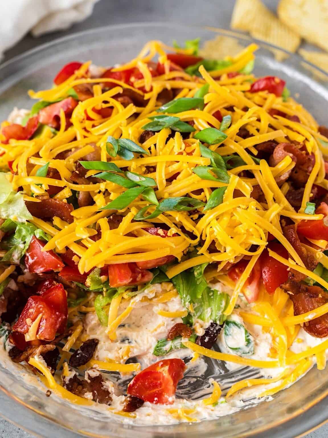 Cold BLT Dip with Cream Cheese | Powell Family Cooking