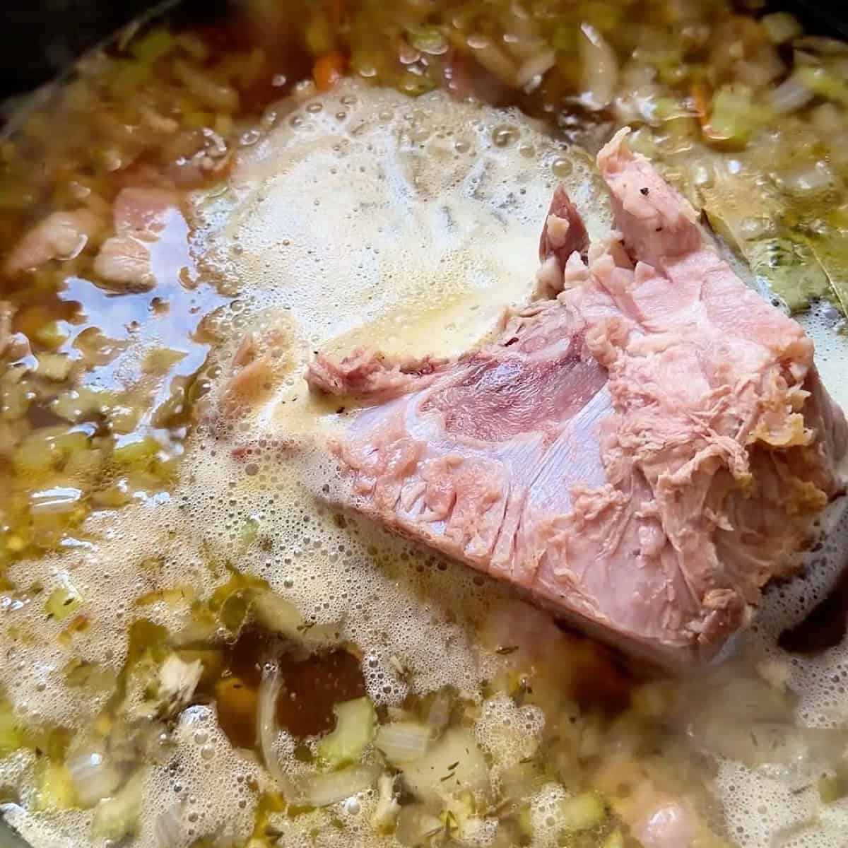 Old-Fashioned Ham and Bean Soup with Kale | Powell Family Cooking