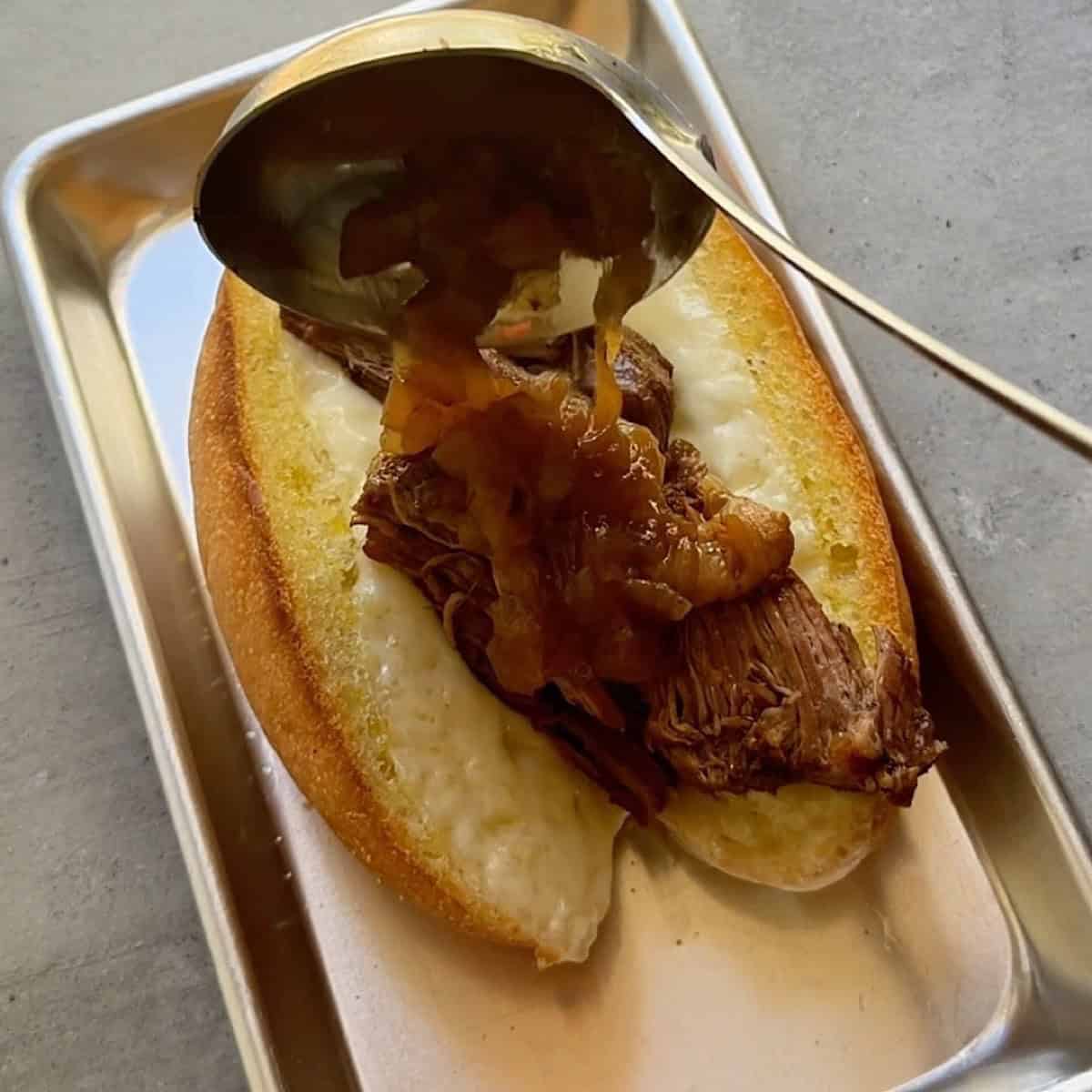 Dutch Oven French Dip with Au Jus | Powell Family Cooking