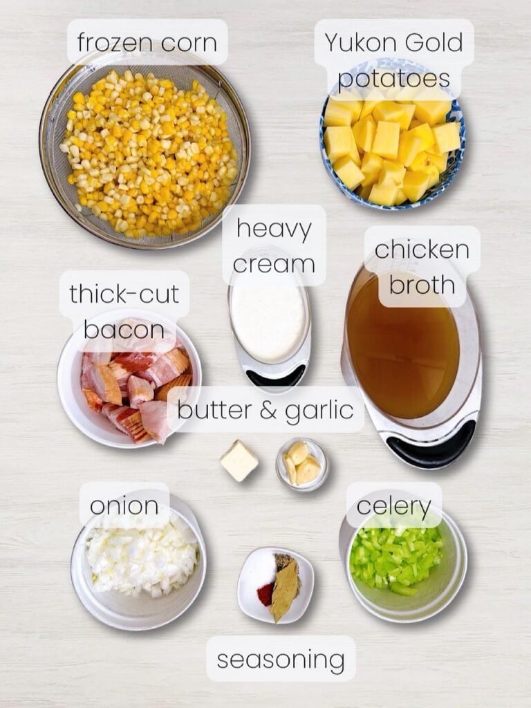 Creamy Corn Chowder with Bacon | Powell Family Cooking